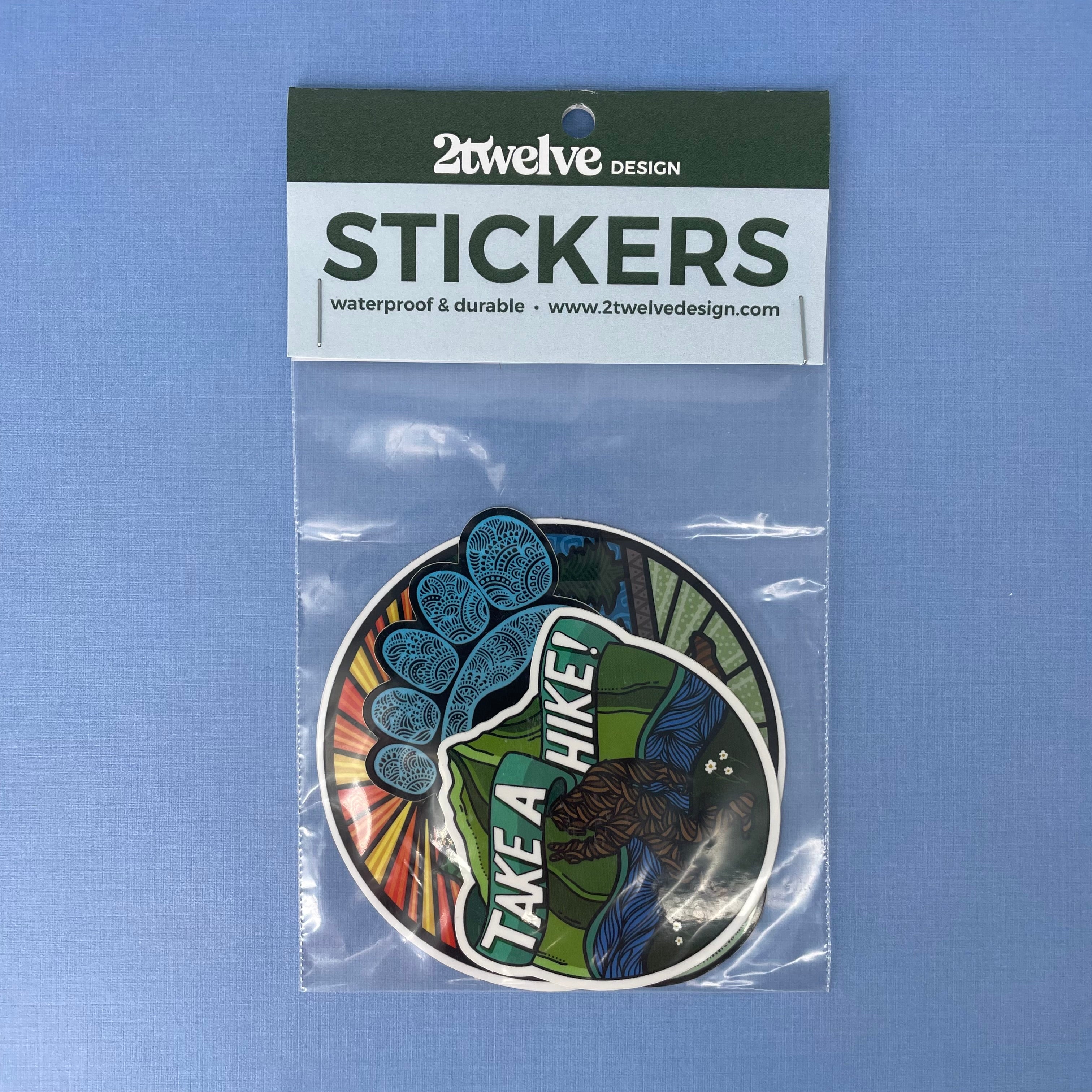 Bigfoot Sticker Pack – 2twelvedesign